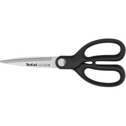 Haushaltsschere Tefal "Ice Force", schwarz, edelstahl, B:8,3cm, Scheren, Eishärtungstechnologie, abnehmbare Klingen aus deutschem Edelstahl