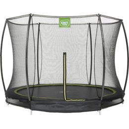 EXIT Kinder Gartentrampolin "Silhouette Ground", Ø 244cm, schwarz, Trampoline