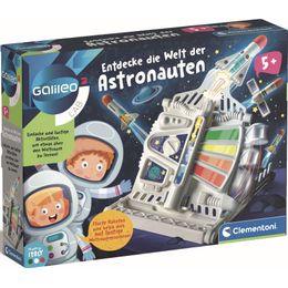 Clementoni Kinder Experimentierkasten "Galileo, Entdecke die Welt der Astronauten", bunt, Experimentierkästen, Made in Europe