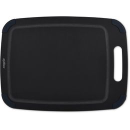 Zyliss Schneidebrett, B/H/L: 27cm x 1cm x 36cm, schwarz, Schneidebretter, aus recycelten Holzfasern