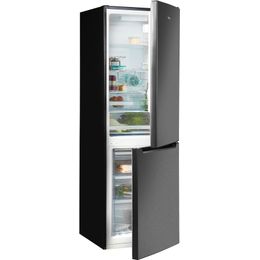 Amica K&uuml;hl-/Gefrierkombination "KGCN 387 110", B:54cm H:170cm T:57,6cm, schwarz, K&uuml;hlschr&auml;nke