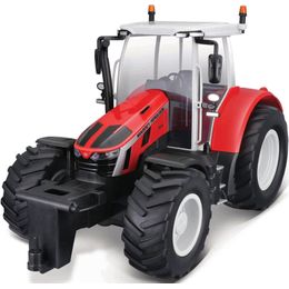 Maisto TECH Kinder RC-Traktor "Massey Ferguson 5S.145 2,4GHz", rot, B:17cm H:20cm T:35cm, Fernlenkfahrzeuge, mit Licht