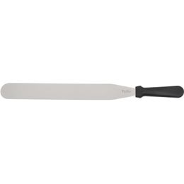 Pinti Inox PINTINOX Streichpalette "Professional", schwarz, K&uuml;chenpaletten, Edelstahl, sp&uuml;lmaschinengeeignet, Lg. 35,5 cm