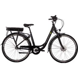 SAXONETTE E-Bike "Advanced Plus", 45cm, 28 Zoll (71,12cm), schwarz, Elektrofahrräder, Pedelec, Elektrofahrrad für Damen u. Herren