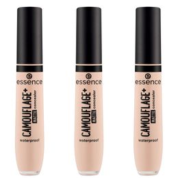 Essence Kinder Concealer "CAMOUFLAGE+ MATTE concealer", 24ml, beige, Teint-Kosmetika, 3-tlg., hohe Deckkraft, mattierend, alle Hauttypen