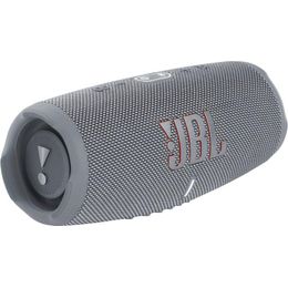 JBL Bluetooth-Lautsprecher "Charge 5 Portabler", B:22,3cm H:9,65cm T:9,4cm, grau, Lautsprecher, wasserdicht