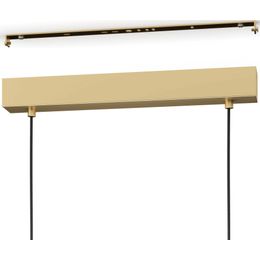 Eglo H&auml;ngeleuchte "CUMIOLE", H: 110cm, 1 Stk., gold, Esszimmer, Leuchten, H&auml;ngeleuchte in goldfarben aus Stahl - exkl. E27 - 40W