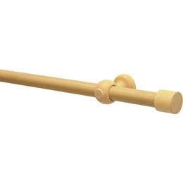 Gardinenstange Gardinia, L:160cm &Oslash;:25mm, braun, Holzwerkstoff, Kinderzimmer, Gardinenstangen, "Set Shorty"