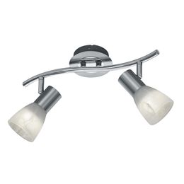 Trio LEUCHTEN LED Deckenstrahler "LEVISTO", 2, &Oslash; 33cm, grau, Leuchten, LED Deckenleuchte, LED Deckenlampe