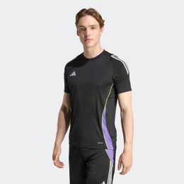 Herren Fußballtrikot "TIRO24 JSY", lila, Gr. XXL, adidas Performance, Obermaterial: 100% Polyester, Trikots