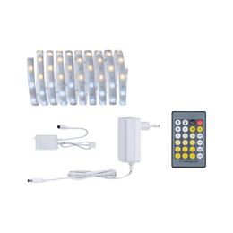Paulmann LED-Streifen "MaxLED 250 Basisset 3m 11W 230/24V 24VA Silber Kunststoff", Flammen 1 Stk., silber, Küche, Lichterketten, IP44 Cover