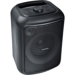Grundig Party-Lautsprecher "PartyHit", B:24,9cm H:35,1cm T:22,4cm, schwarz, Lautsprecher