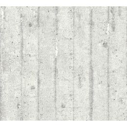 Livingwalls LIVING WALLS Vliestapete "Best of Wood`n Stone 2nd Edition", B/L: 0,53mm x 10,05mm, grau, Wohnzimmer, Tapeten, Vlies Vinyl Wand Decke Schr&auml;ge Tapeten