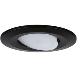 Paulmann LED Einbauleuchte "Calla 10x680lm 4000K 6W 230V schwarz matt IP65", 10, &Oslash; 9cm, schwarz, Leuchten