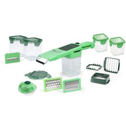 Genius Zerkleinerer "Nicer Dicer Quick Professional", grün, Zerkleinerer, 21-teilig