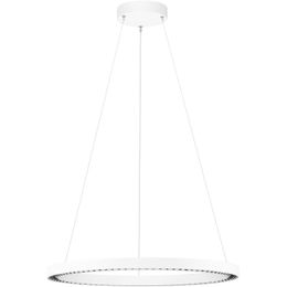 NOVA LUCE Pendelleuchte "DEOS", 1, Ø 65cm H: 300cm, 1 Stk.weiß, Esszimmer, Leuchten