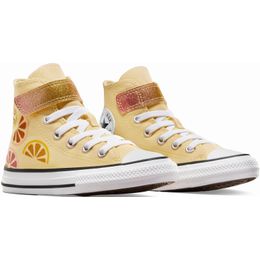 Converse Mädchen Sneaker "CHUCK TAYLOR ALL STAR EASY ON CITRU", Gr. 27, gelb, Textil, Schuhe