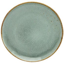 Creatable Dessertteller "Essteller NATURE COLLECTION", 21cm, grau, Speiseteller, Teller Set f&uuml;r 6 Personen, &Oslash; 21 cm, Steinzeug