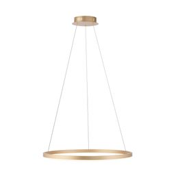 JUST LIGHT Pendelleuchte "RITUS", 1, Ø 5,9cm, 1 Stk., gold, Esszimmer, Leuchten, LED, dimmbar, Switchmo