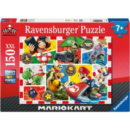 Ravensburger Kinder Puzzle "Spaß mit Mario Kart", bunt, B:49,3cm H:36,2cm, Puzzles, XXL; Made in Germany