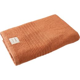 Duschtuch Dyckhoff, B:70cm L:140cm, orange, Frottier, Obermaterial: 100% Baumwolle, Handt&uuml;cher, "Nature"