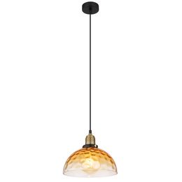 Globo LIGHTING Hängeleuchte "SALVY", 1 Stk., schwarz, Esszimmer, Leuchten, Hängelampe/Pendelleuchte/Esszimmer/Wohnzimmer/Esstisch