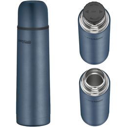 THERMOCAF&Eacute; Isolierflasche "TC EVERYDAY, Edelstahlk&ouml;rper, sp&uuml;lmaschinenfest", 500mlnight blau mat, Trinkflaschen, mit Twist & Pour Lid und Trinkbecher