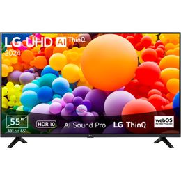 LG LED-Fernseher, 55, schwarz, Fernseher