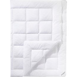 Microfaserbettdecke Schlafgut, B:135cm L:200cm, wei&szlig;, Bettdecken Bezug: 100% Baumwolle. Bettdecken F&uuml;llung: 100% Polyester, Bettdecken, "Pure",