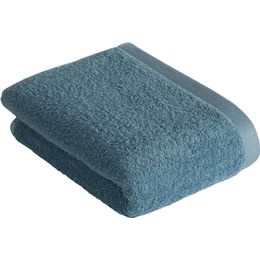 Badetuch Vossen, B:67cm L:140cm, blau, Walkfrottee, Obermaterial: 100% Baumwolle, Handt&uuml;cher, "High Line"