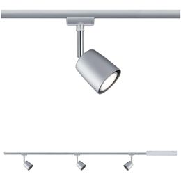 Paulmann Schienensystem-Leuchten "Cover", L:0,12cm, silber, Stromschienensysteme, GU10