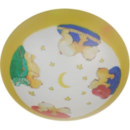 Niermann Deckenleuchte "Bär Berni", 2, H: 10cm, 1 Stk., bunt, Kinderzimmer, Leuchten, Deckenschale Bär Berni