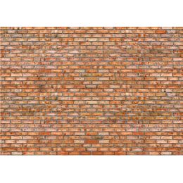 papermoon Fototapete "Brickwall", B/L: 3m x 2,23m, Bahnen: 6 Stk., bunt, Tapeten