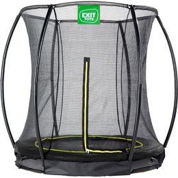 EXIT Kinder Bodentrampolin "Silhouette, schwarz", Ø 183cm, schwarz, Trampoline