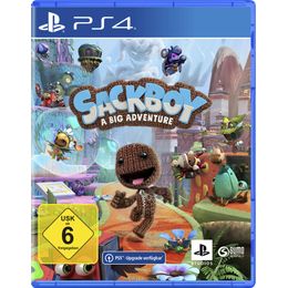 Playstation 4 Spielesoftware "Sackboy: A Big Adventure", Playstation 4, bunt, Spielesoftware