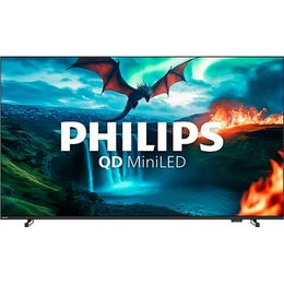 Philips QLED Mini LED-Fernseher "65MLED810/12", 65 ′′, schwarz, Fernseher