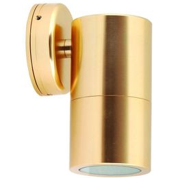 HAVIT LIGHTING Wandleuchte "TIVAH", 1, &Oslash; 6cm H: 12,5cm, gold, Badezimmer, Leuchten
