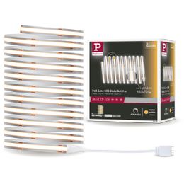 Paulmann LED-Streifen "MaxLED 500 Full-Line COB Basisset 3m Warmwei&szlig; 19W 1500lm 480LED 2700K", Dioden 1.440 Stk. Flammen 1 Stk., Gesamtl&auml;nge 3m,