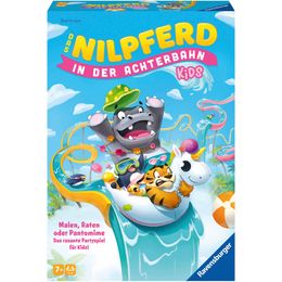 Ravensburger Kinder Spiel "Das Nilpferd in der Achterbahn - Kids", bunt, Spiele, Made in Europe