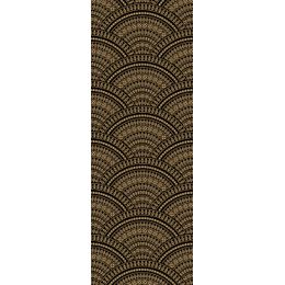 queence Vinyltapete "Esther", B/L: 0,9m x 2,5m, Rollen: 1, gold, Tapeten, 90x250cm, selbstklebend, kinderleichte Anbringung,, Sticker