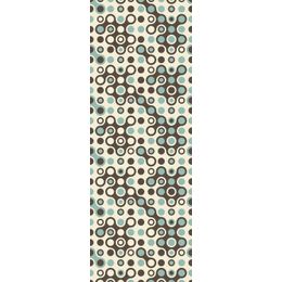 queence Vinyltapete "Azra", B/L: 0,9m x 2,5m, Rollen: 1, beige, Tapeten, 90x250cm, selbstklebend, kinderleichte Anbringung,, Sticker