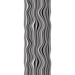 queence Vinyltapete "Dave", B/L: 0,9m x 2,5m, schwarz, Tapeten, 90x250cm, selbstklebend, kinderleichte Anbringung,, Sticker