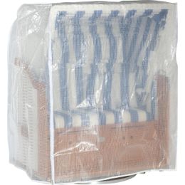 Strandkorb-Schutzh&uuml;lle SONNEN PARTNER, B:150cm H:156cm L:110cm, transparent, Polyester, Planen, "TOPSELLER", f&uuml;r XL-2-Sitzer