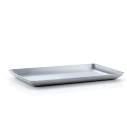 Blomus Tablett "BASIC", B/L: 13,1cm x 22cm, silber, Tabletts