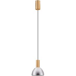 NOVA LUCE Pendelleuchte "VOI", 1, Ø 17cm H: 150cm, 1 Stk.gold, Esszimmer, Leuchten
