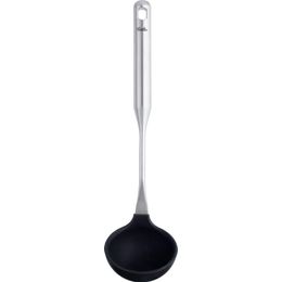 Fissler Sch&ouml;pfl&ouml;ffel "Essential", L: 34cm, silber, Kochl&ouml;ffel, mit Aufh&auml;nge&ouml;se