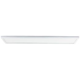 BRELIGHT LED Panel "Milton", H: 4cm, 1 Stk., weiß, Leuchten, 25 x 96 cm, 24 W, 3200 lm, 4000 K, IP44