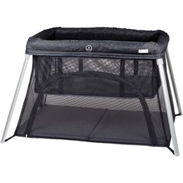 BABYGO Baby Baby-Reisebett "Dreams II, black", schwarz, Aluminium, Melange, Polyester, Babybetten, faltbar