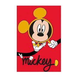 Komar Bild "Mickey Mouse Magnifying Glass", B/H/T: 50cm x 70cm, Disney, 1 Stk., bunt, Wohnzimmer, Bilder, Wandbild zur Dekoration im Kinderzimmer -
