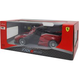 Jamara Kinder RC-Auto "Ferrari FXX K EVO 1:14 2,4 GHz", rot, Kunststoff, B:15cm H:8cm T:35cm, Fernlenkfahrzeuge